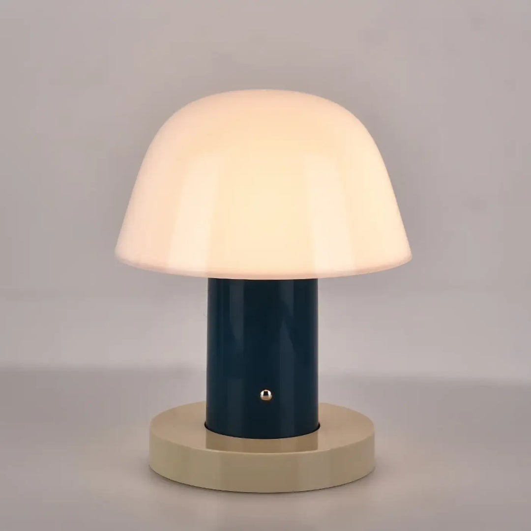 Lampe de Table Design Champignon avec Base Moderne – Lustria
