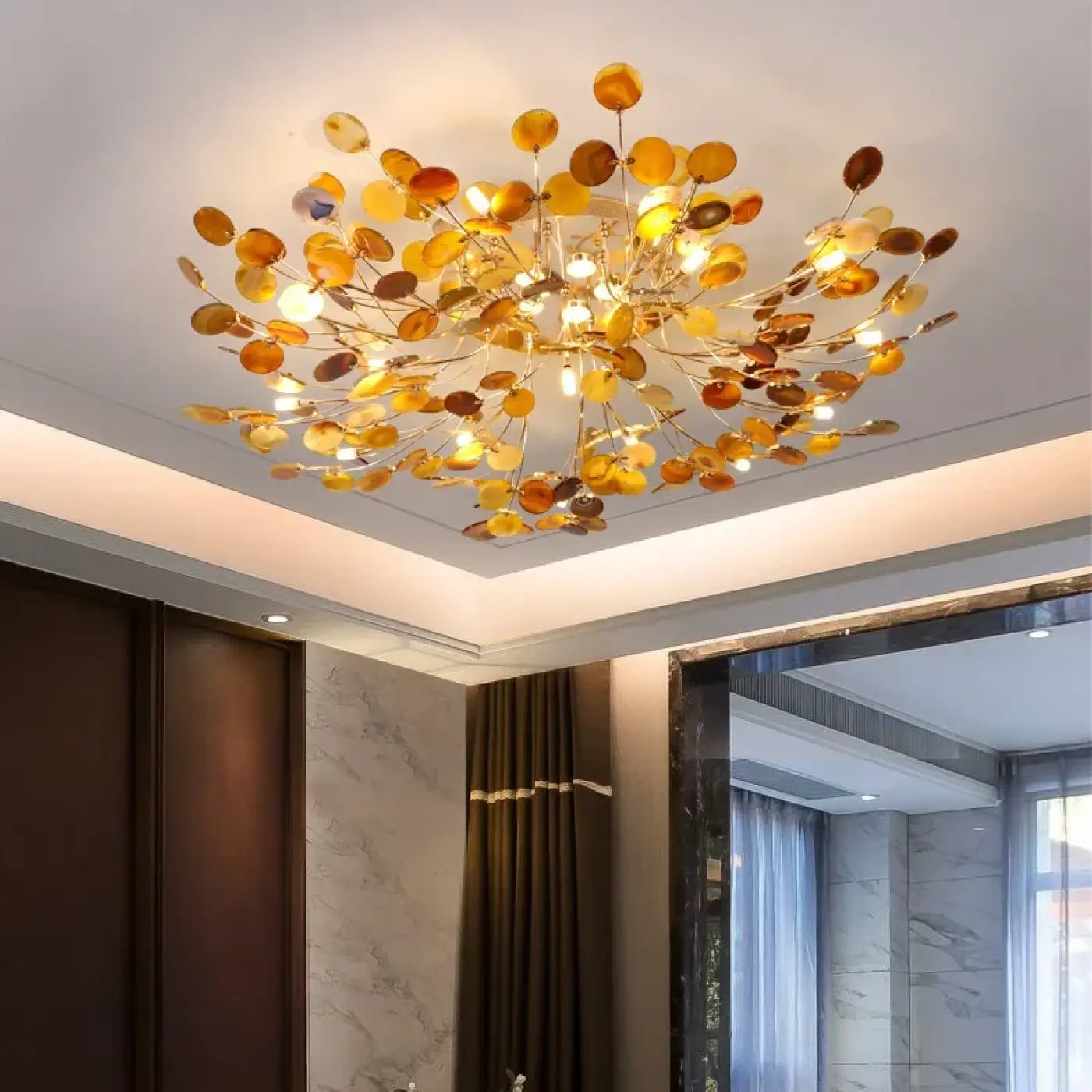 Creative Multicolor Ceiling Light, Chic and Elegant Design – Lustria
