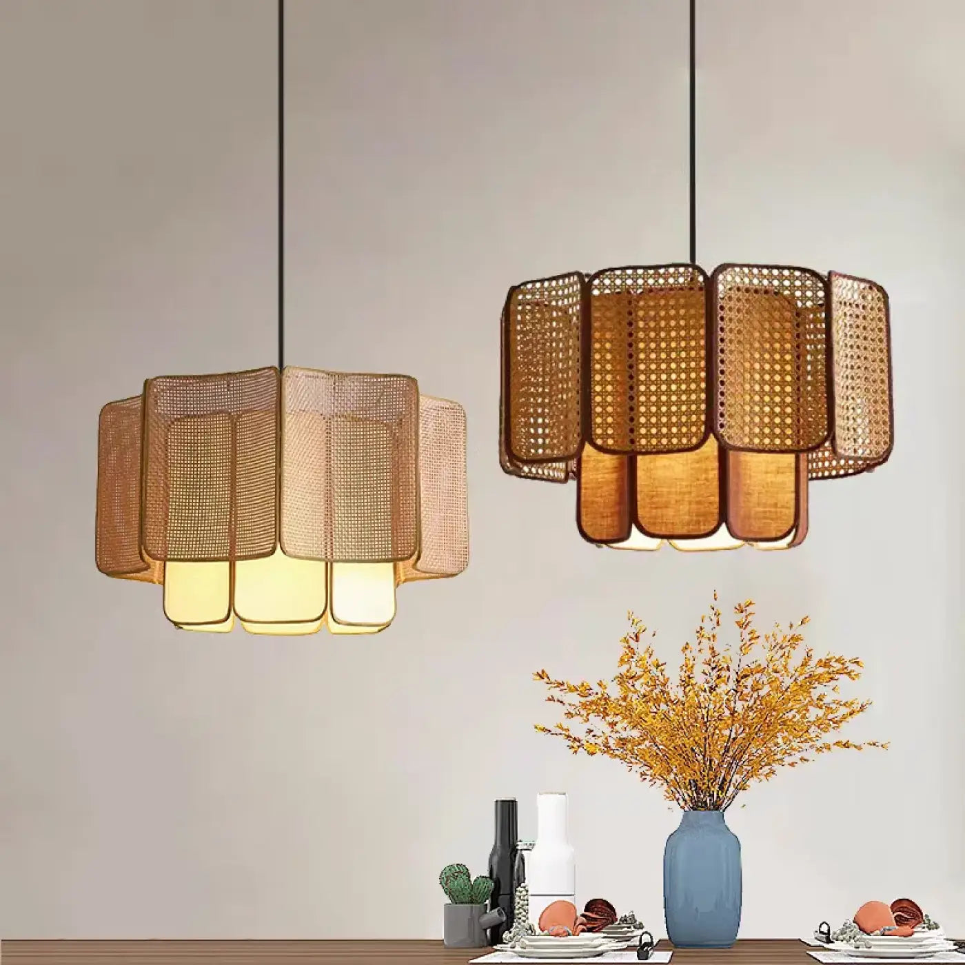 Suspension Woven Hair Natural Design Style Bohemian Elegant – Lustria
